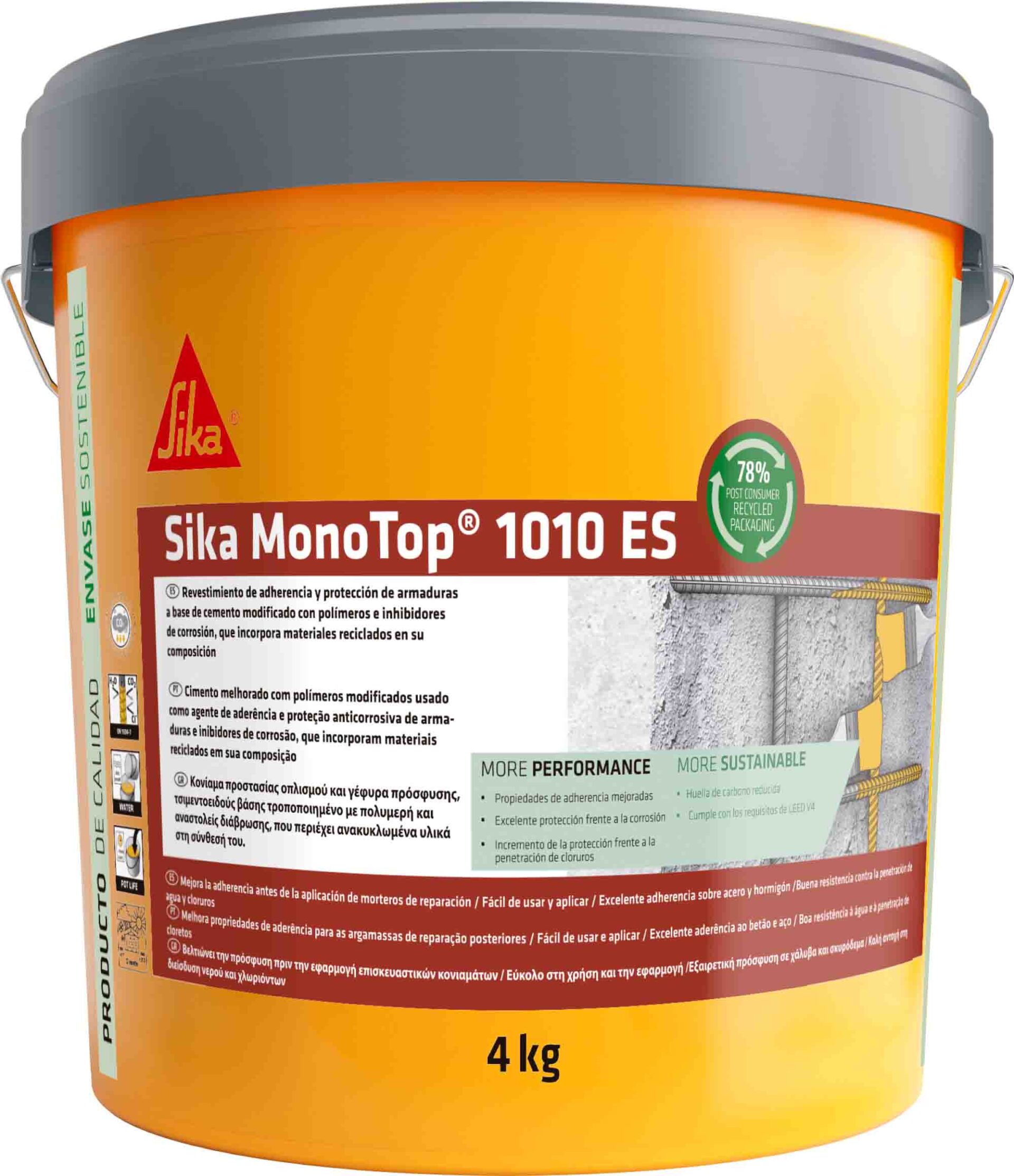 Sika Monotop® 1010, el mortero que protege la armadura del hormigón ...